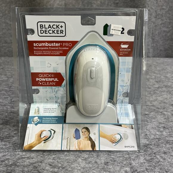 Black & Decker | Other | Black Decker Scumbuster Pro Rechargeable ...